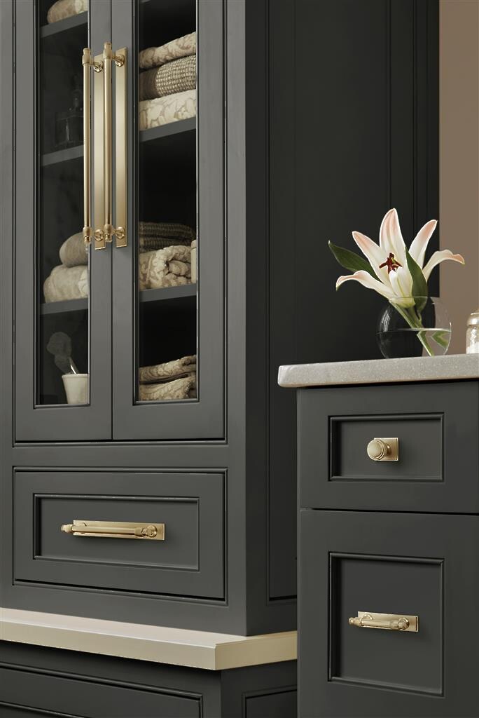 Winsome Appliance Pull 12 inch Golden Champagne